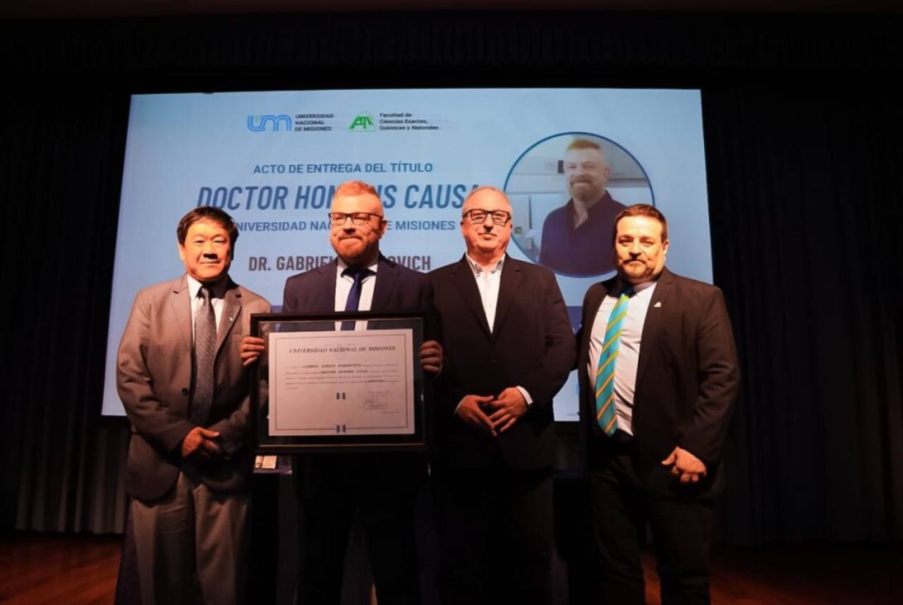 Gabriel Rabinovich disertó ante la comunidad científica de la región ...