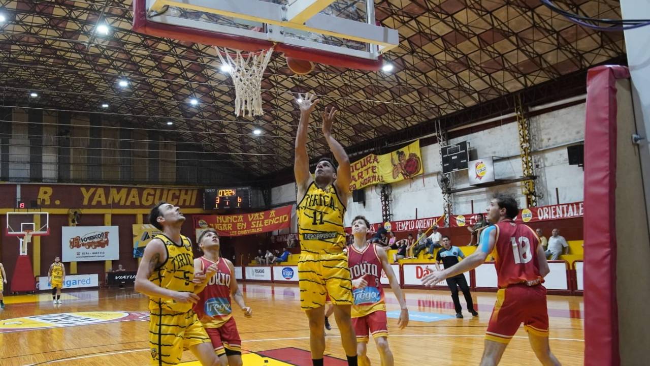 Tirica derrotó a Tokio y sigue liderando el provincial de basquetbol ...
