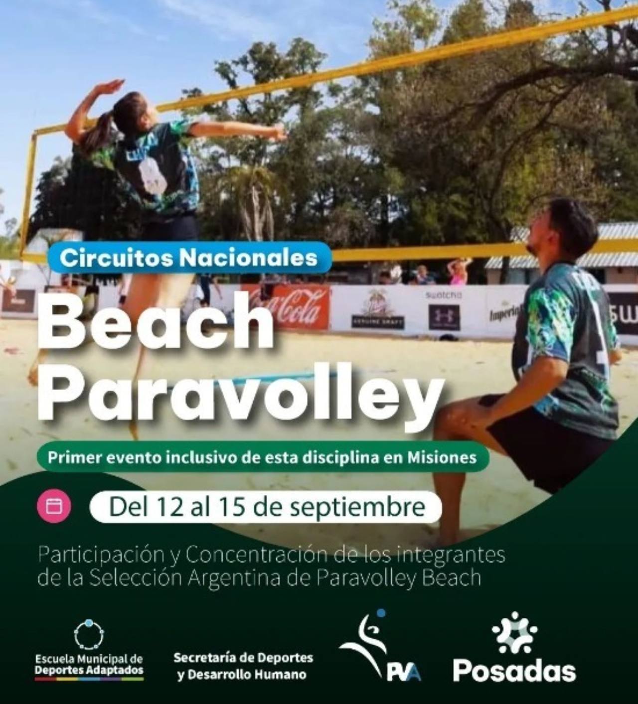 El Beach Paravolley llega a Posadas dentro Circuito Nacional 2024 | De ...