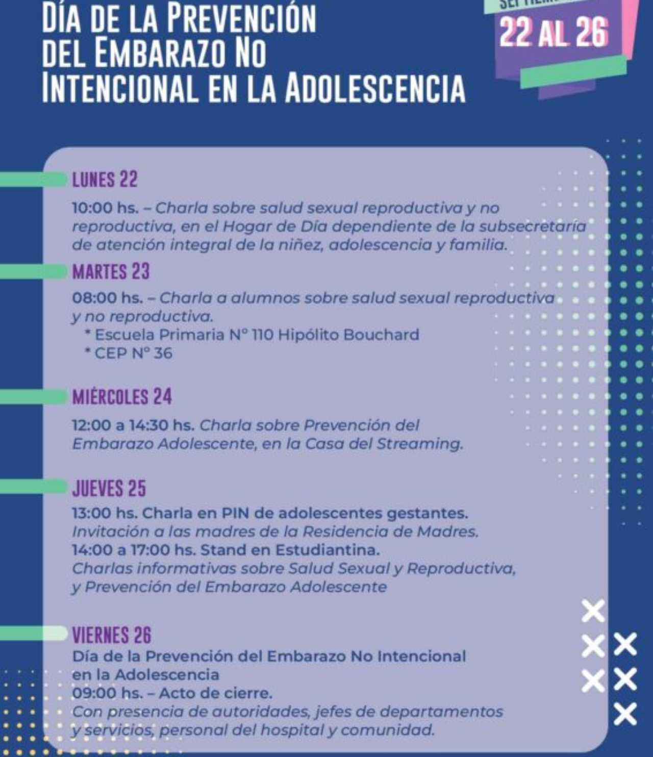 Día de la Prevención del Embarazo No Intencional en la Adolescencia: tu ...